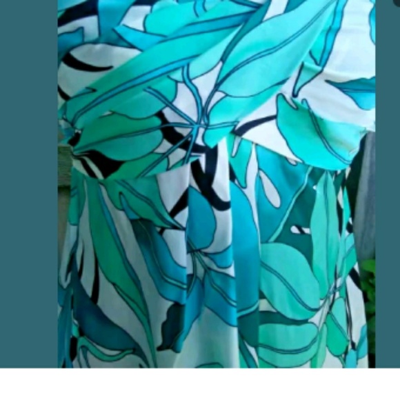 Cache | Dresses | Cache Dress Silk Multi Color Floral Strapless 6 ...